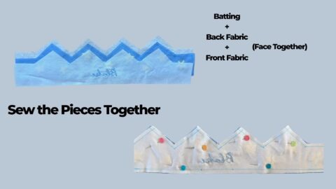 The Ultimate DIY Fabric Crown Guide (Beginner-Friendly Sewing Project ...